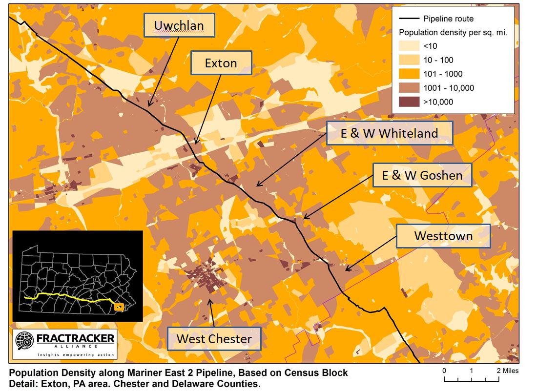 Population density maps: lessons on where NOT to put a pipeline ...
